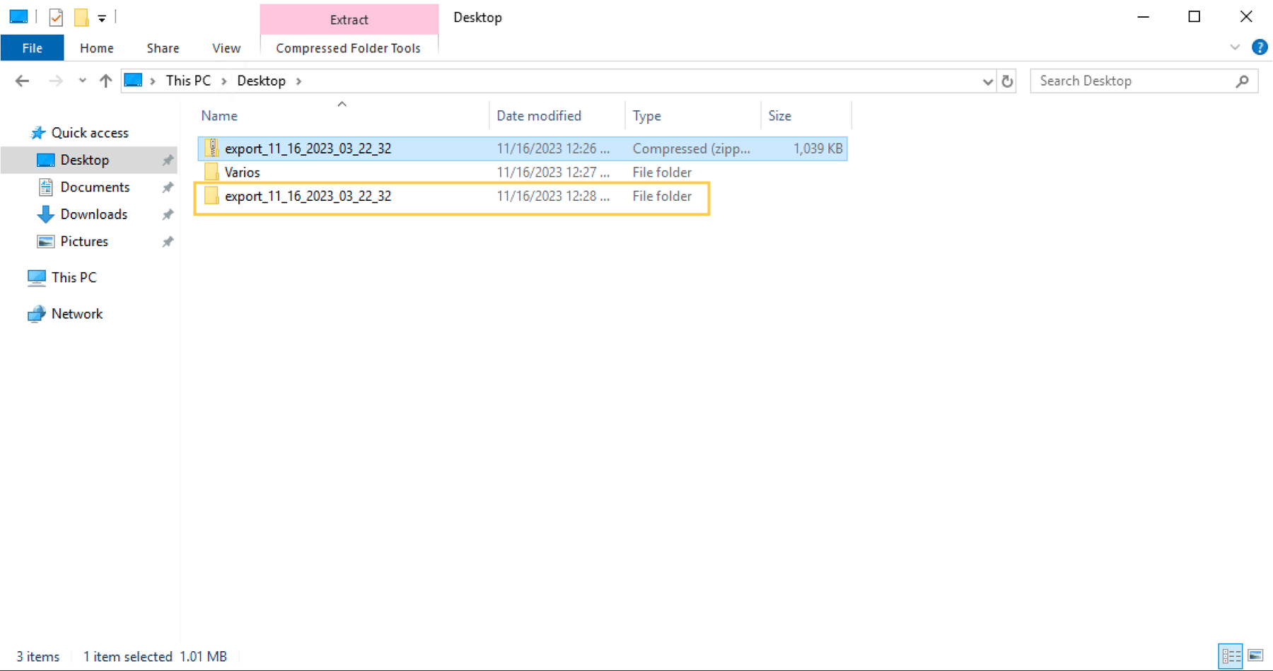 Exportación de archivos .dat desde FieldView™ y transformación a .shp